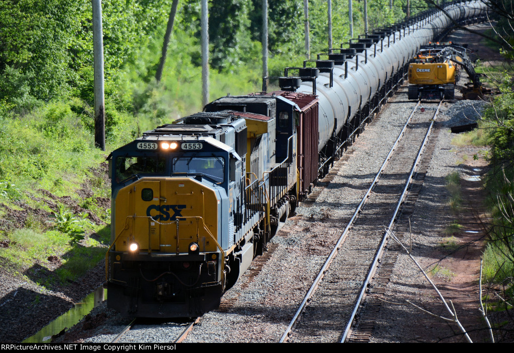 CSX 4553 K139 Crude Oil Empties
